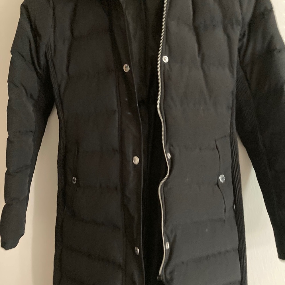 Express Long Puffer Coat - Gem